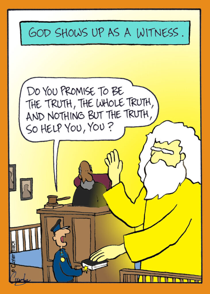 CARTOONS – Outside of Time and Space: Where God Might or Might Not Reside